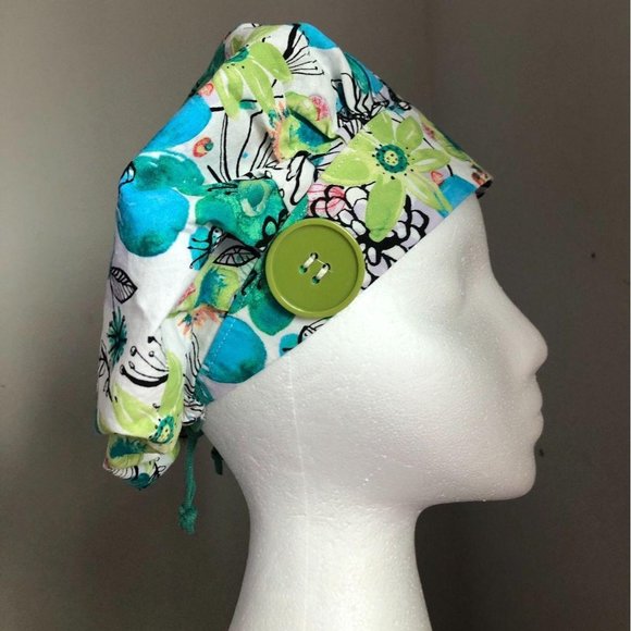 Handmade | Accessories | Womens Adjustable Surgical Bouffantcap W ...